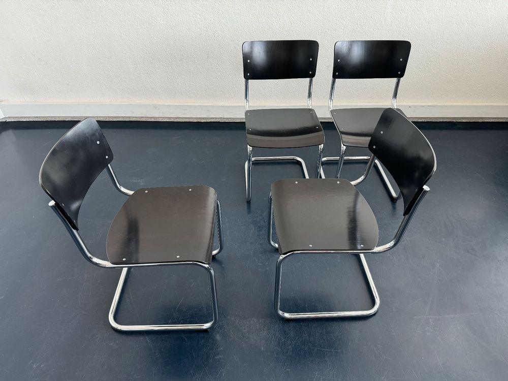 4 Thonet S 43; Mart Stam Freischwinger (Gebraucht) in Zürich für CHF 150 – nur Abholung auf ...