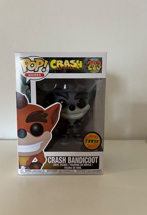 POP! Games #273 Crash Bandicoot Limited Chase Edition (Neu und ...