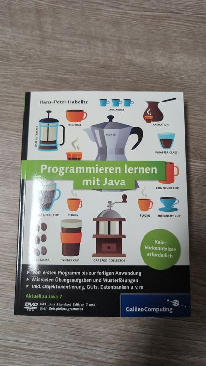 Java Programmieren lernen - Top Zustand, inkl. DVD! (Gebraucht) in ...