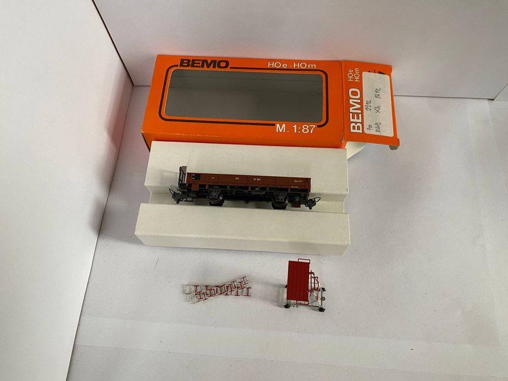 BEMO 2268 192 RhB Xk 8612 mit Fahrleitungsleiter (Neu (gemäss ...