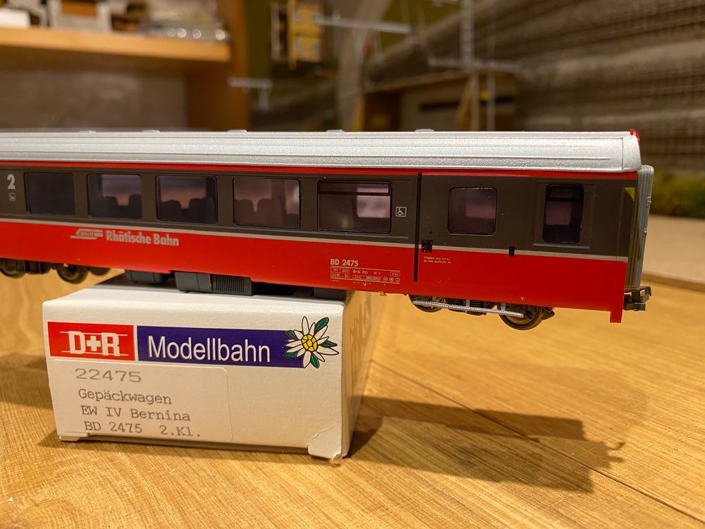 RhB D+R Gepäckwagen EW IV Bernina BD 2475 2. Kl (Gebraucht) in Goldau für CHF 65 – mit Lieferung ...
