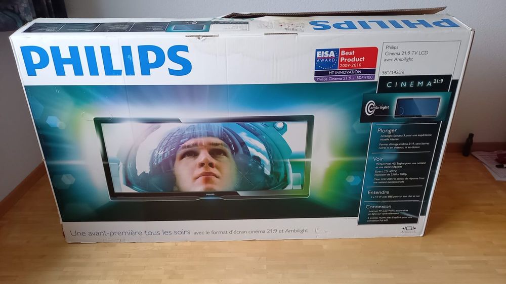 Philips Cinema 21:9 LCD inkl. Wandhalterung (Gebraucht) in Wängi für ...