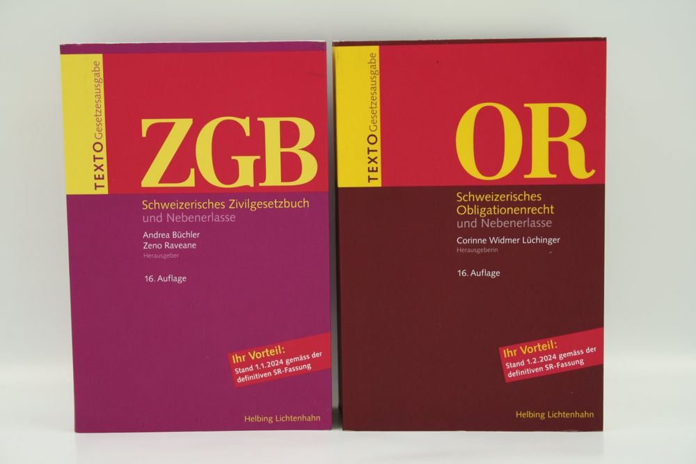 Texto Kombipaket ZGB & OR (17278) (Neu (gemäss Beschreibung)) in für ...