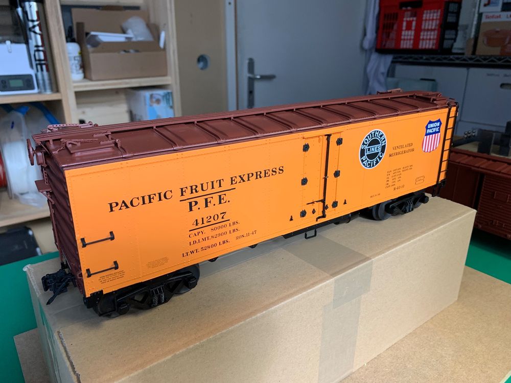 ACCUCRAFT AMS 1/32 40' Steel Side Reefer PFE #41643 | Kaufen auf Ricardo