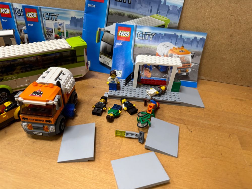 Lego City 8404 die öffentlichen Verkehrsmittel (Gebraucht) in ...