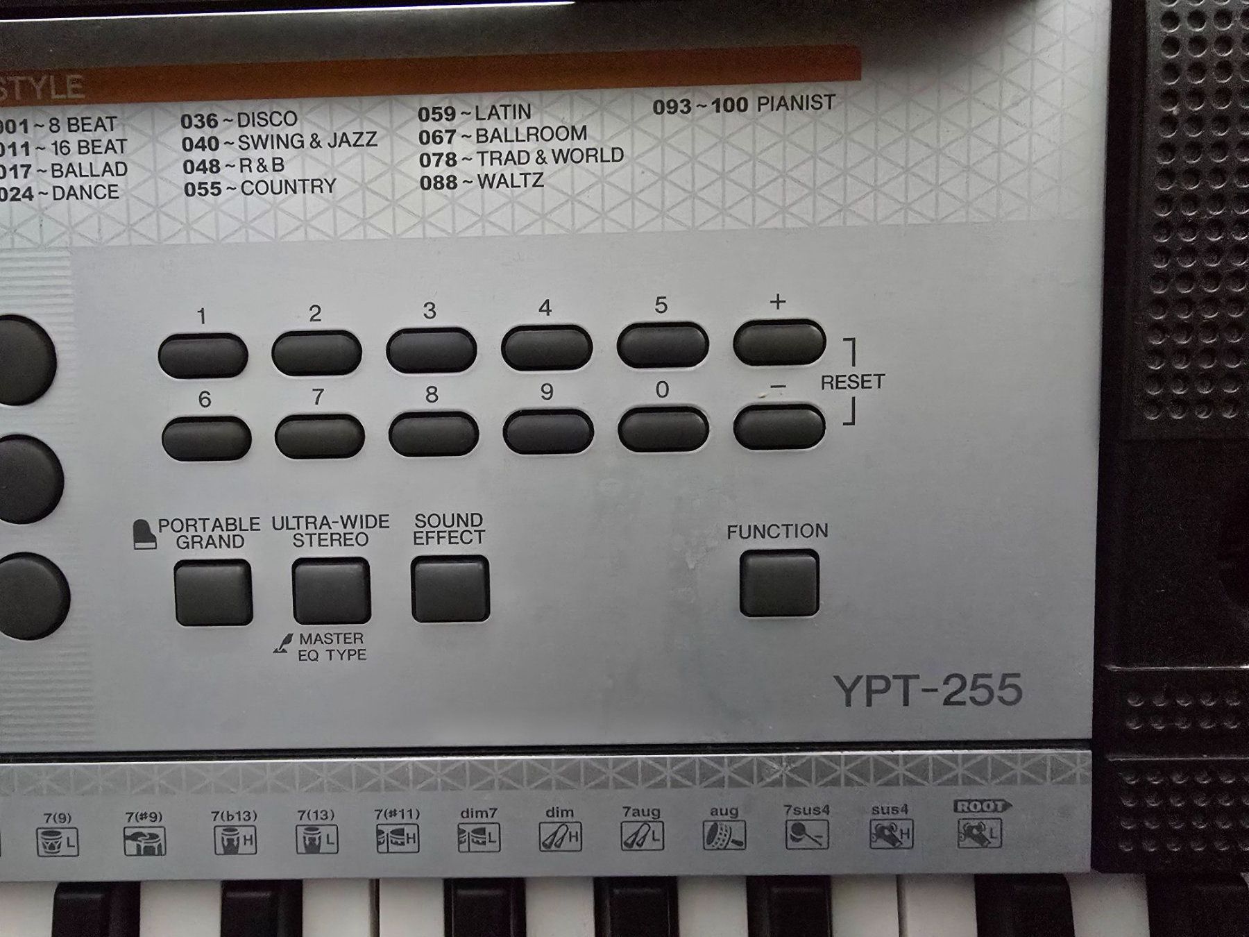 Yamaha YPT-255 Keyboard - Ideal für angehende Musiker! (Gebraucht) in ...