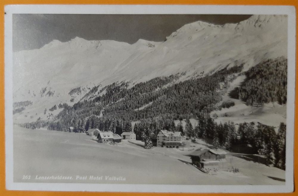 Lenzerheide.Post Hotel Valbella. 1944 (Gebraucht) in Siblingen für CHF 6 – mit Lieferung auf ...