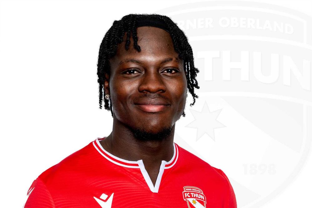 FC Thun Matchworn-Spezialtrikot # 9 Hermann Tebily | Kaufen auf Ricardo