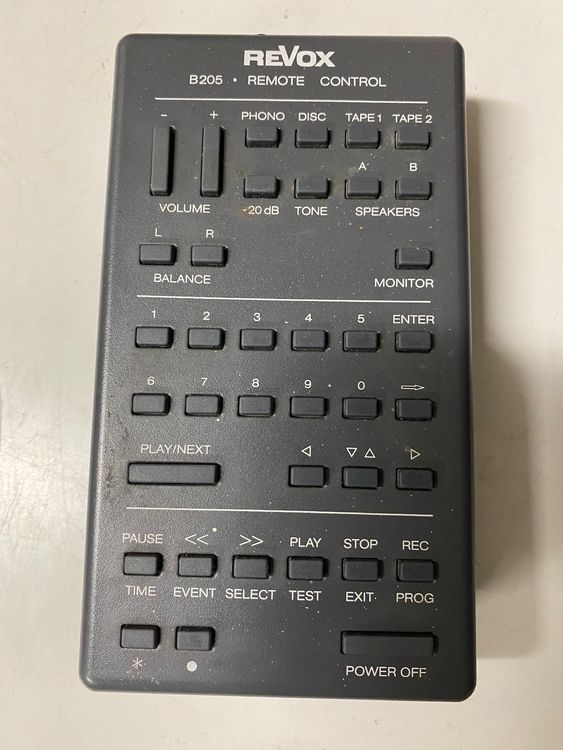 REVOX B205 Fernbedienung | Kaufen auf Ricardo