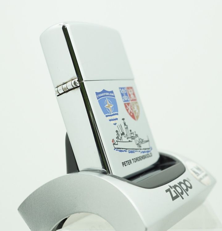 ZIPPO® DÄNISCHE MARINE - PETER TORDENSKIOLD -1993 - GEZÜNDET | Kaufen auf Ricardo