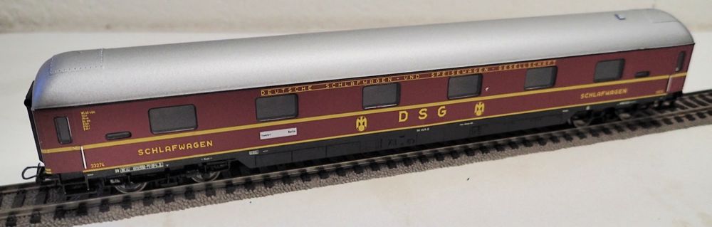 Roco H0 - DB/DSG Schlafwagen Wlab4üm-Voiture-lits Art. 44928 | Kaufen ...