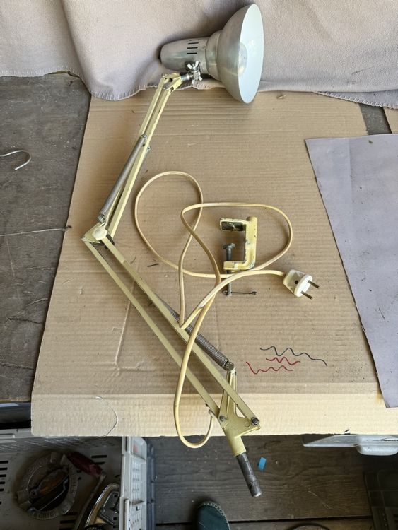Vintage Femo Typ 55 Architektenlampe Klemmlampe,Top! (Gebraucht) in ...