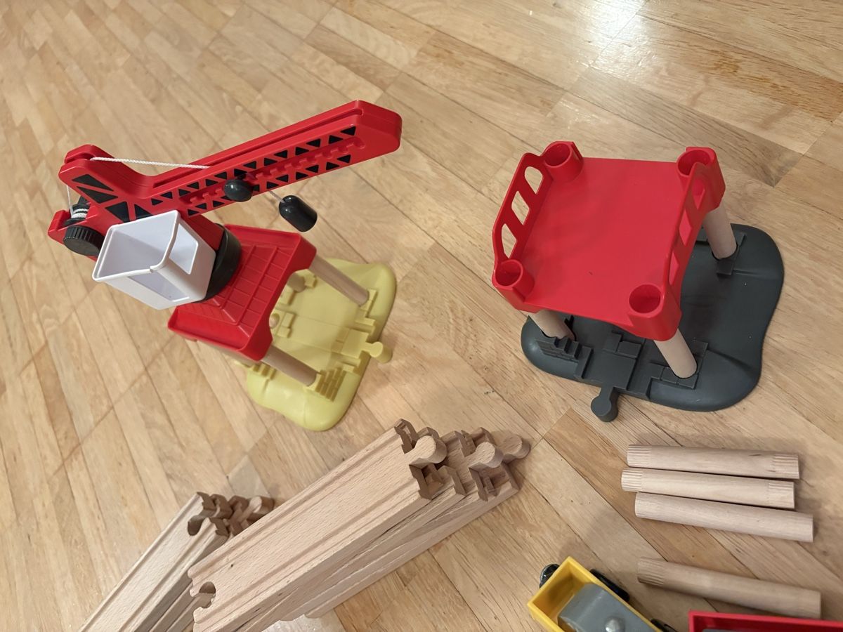 Brio and other Crane train set with Tracks, Vehicles (Gebraucht) in ...