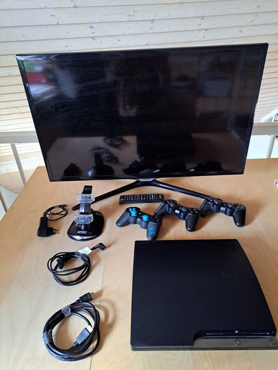 Ps 3 mit 17 spiele und Samsung Smart TV im set. (Gebraucht) in ...