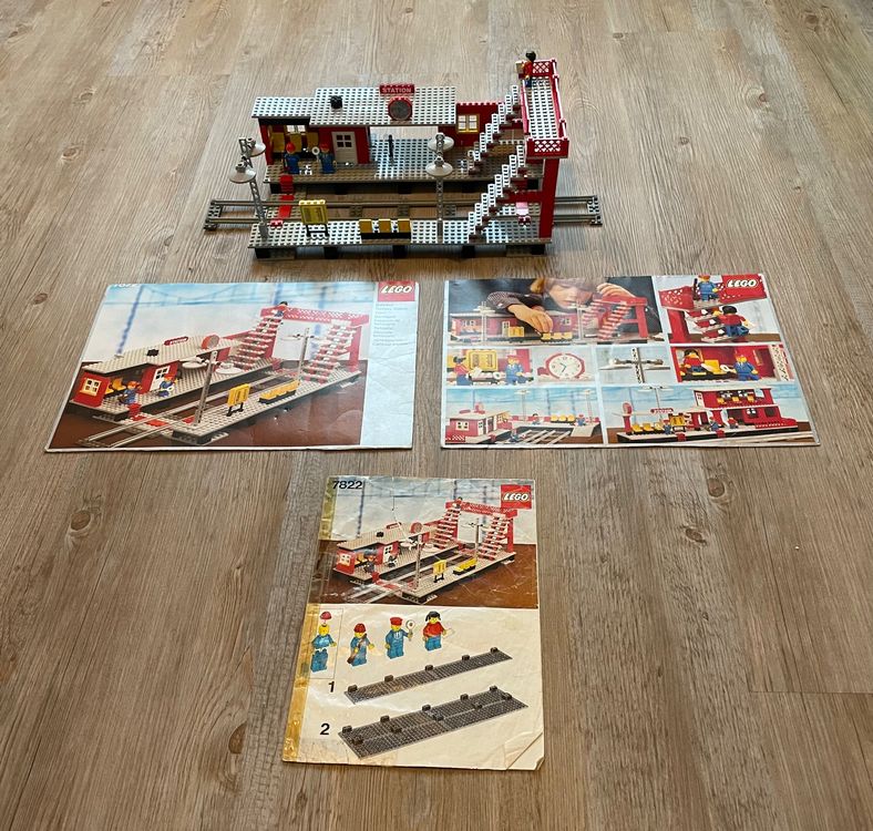 Lego 7822 Bahnhof Eisenbahn 4,5V/12V | Kaufen auf Ricardo