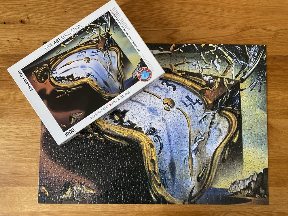 Dalí Puzzle 1000 Teile, Fine Art Collection, vollständig | Kaufen auf ...