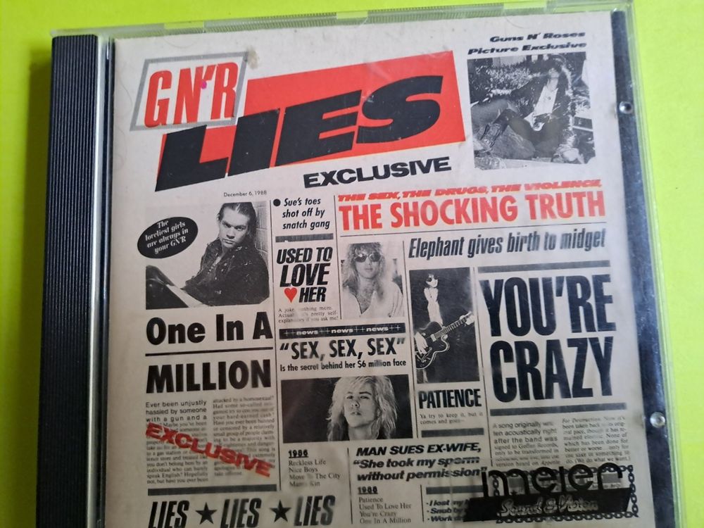 CD Guns N Roses Lies (Gebraucht) in Aarberg für CHF 4 – mit Lieferung ...
