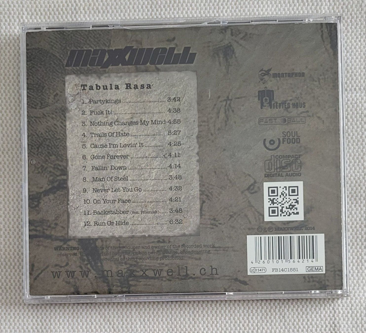 Maxxwell - Tabula Rasa (D'occasion) à Villars-sur-glane pour CHF 4 ...