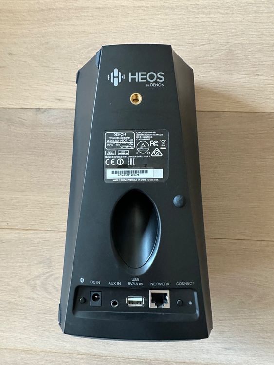 Denon HEOS 3 HS2, Bluetooth, schwarz, Multiroom System (Gebraucht) in ...