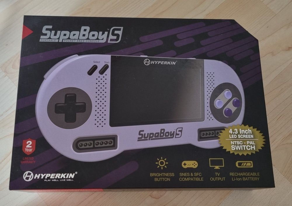 SupaboyS SNES handheld | Kaufen auf Ricardo