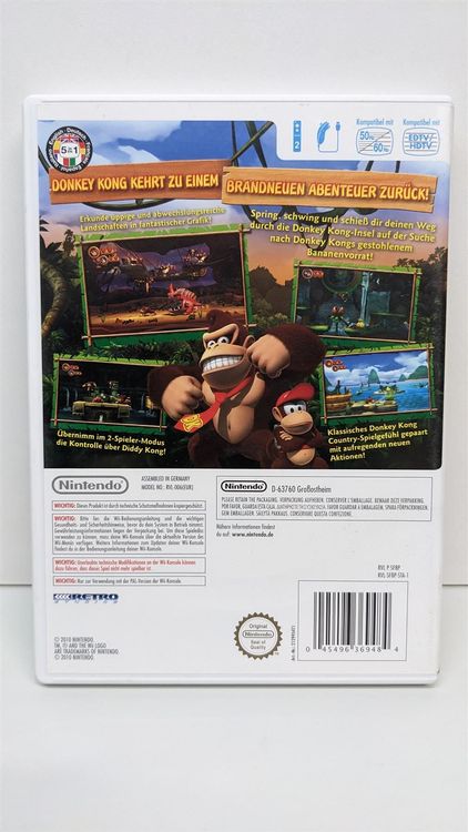 Donkey Kong Country Returns - Nintendo Wii | Kaufen auf Ricardo