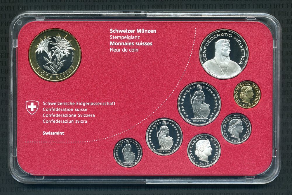 CHF-Münzsatz 2016 stgl Jahrgangssatz | Kaufen auf Ricardo