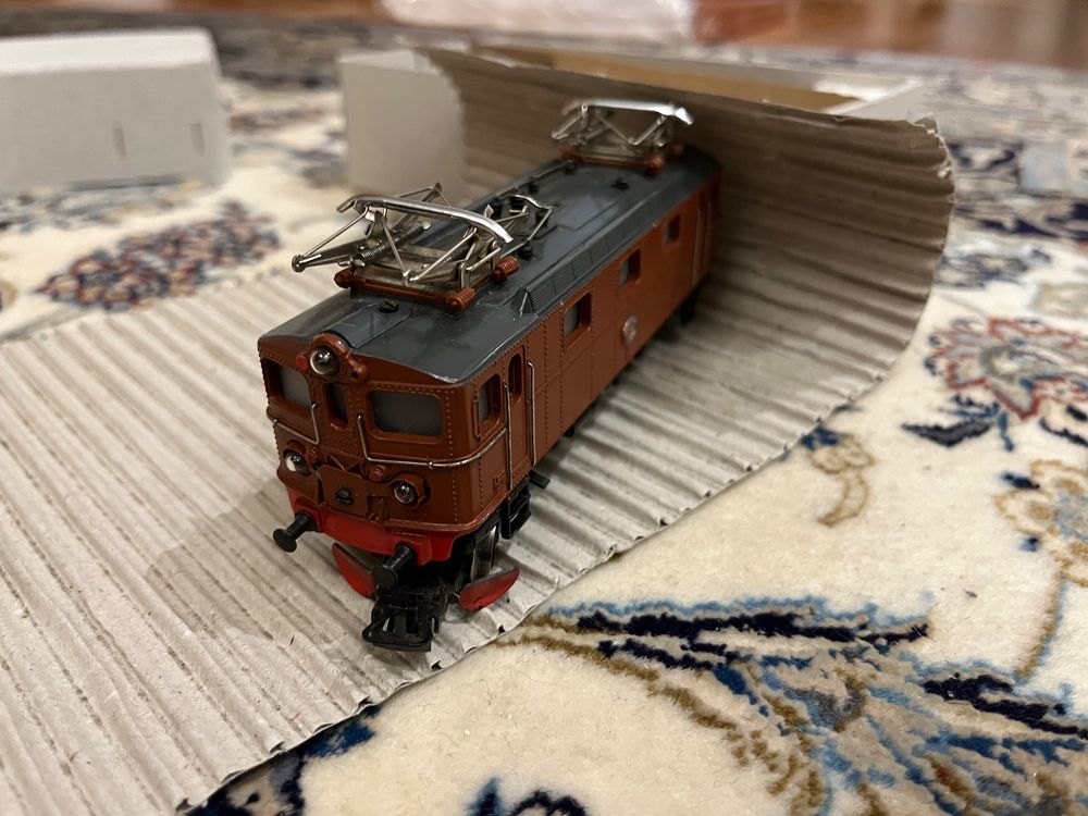 Märklin 3018 / GS 800 braun E-Lok Da SJ 884 ASEA NOHAB (Gebraucht) in ...