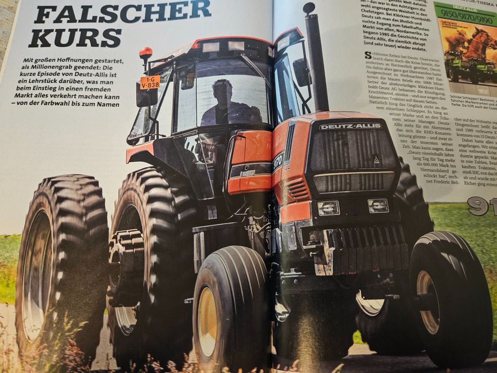 Oldtimer Traktor 6/21 Ebro Deutz Allis Kögel Porsche xb (Gebraucht) in Flawil für CHF 16 – mit ...