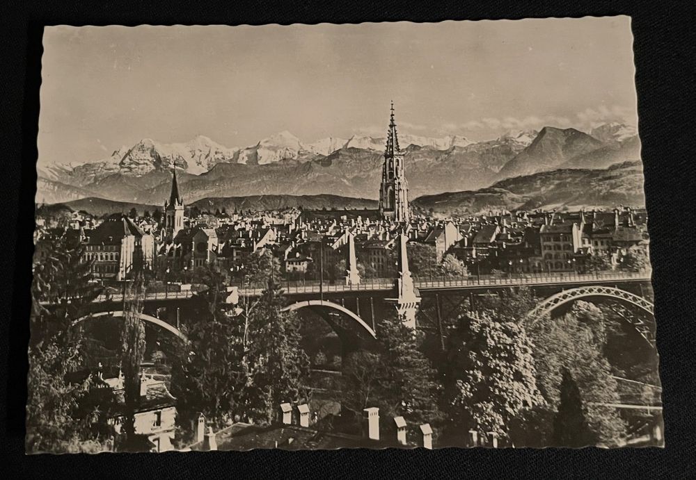 Alte Postkarten mit Ansichten von der Stadt Bern 4 Stück | Kaufen auf ...