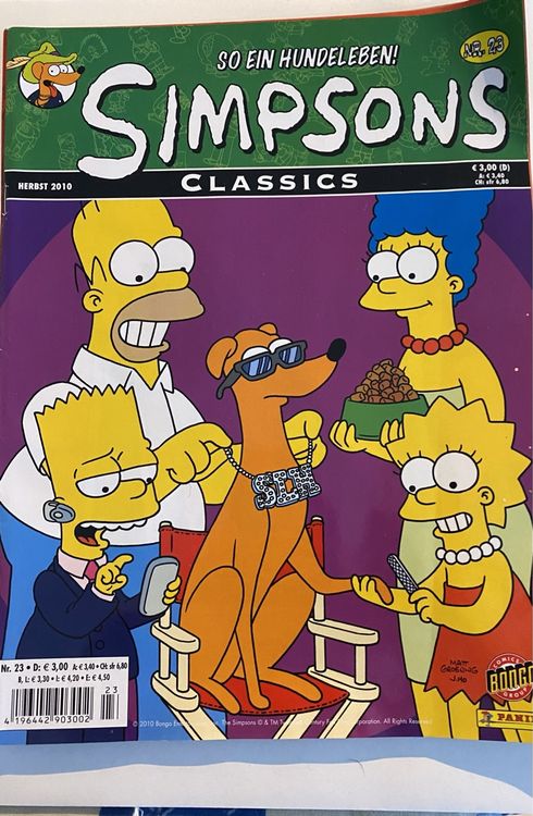Simpsons Classic Comic Herbst 2010 Nr. 23 | Kaufen auf Ricardo