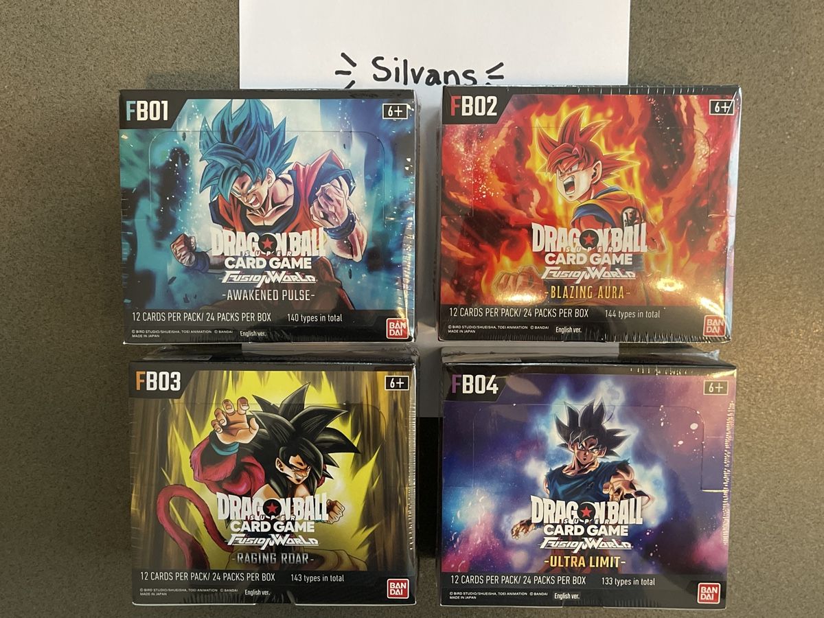 Dragon Ball Fusion World FB01 FB02 FB03 FB04 Display EN (Neu und originalverpackt) in Wil SG für ...