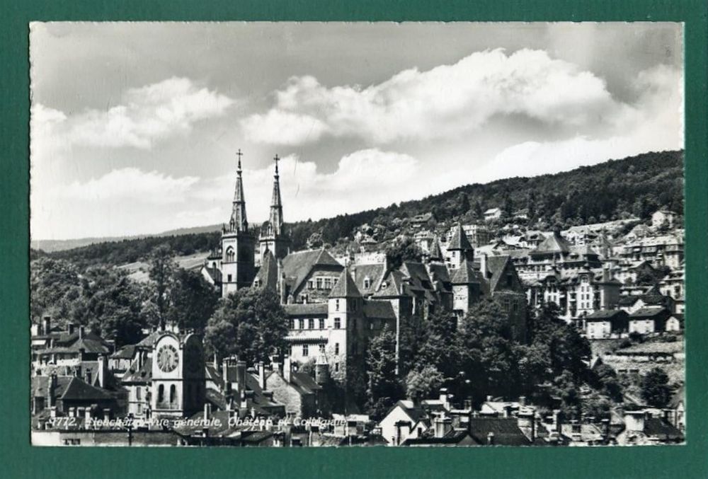 Neuchâtel, vue générale, Château et Collégiale (Gebraucht) in Sargans für CHF 1 – mit Lieferung ...