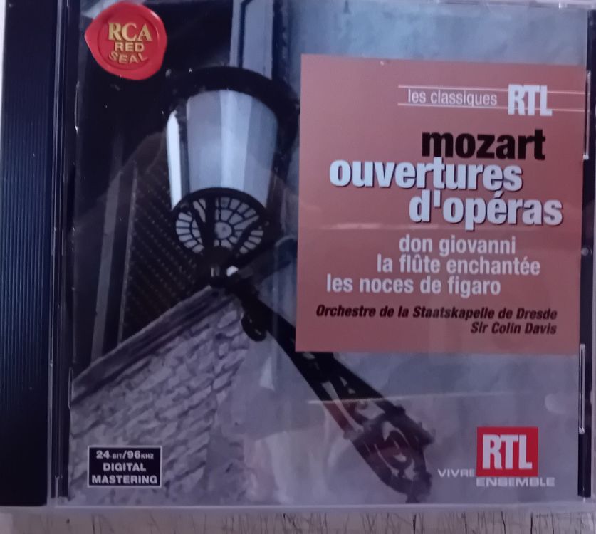 Mozart/Staatskapelle Dresden/Davis: Opern Ouvertüren CD (Neu (gemäss Beschreibung)) in ...