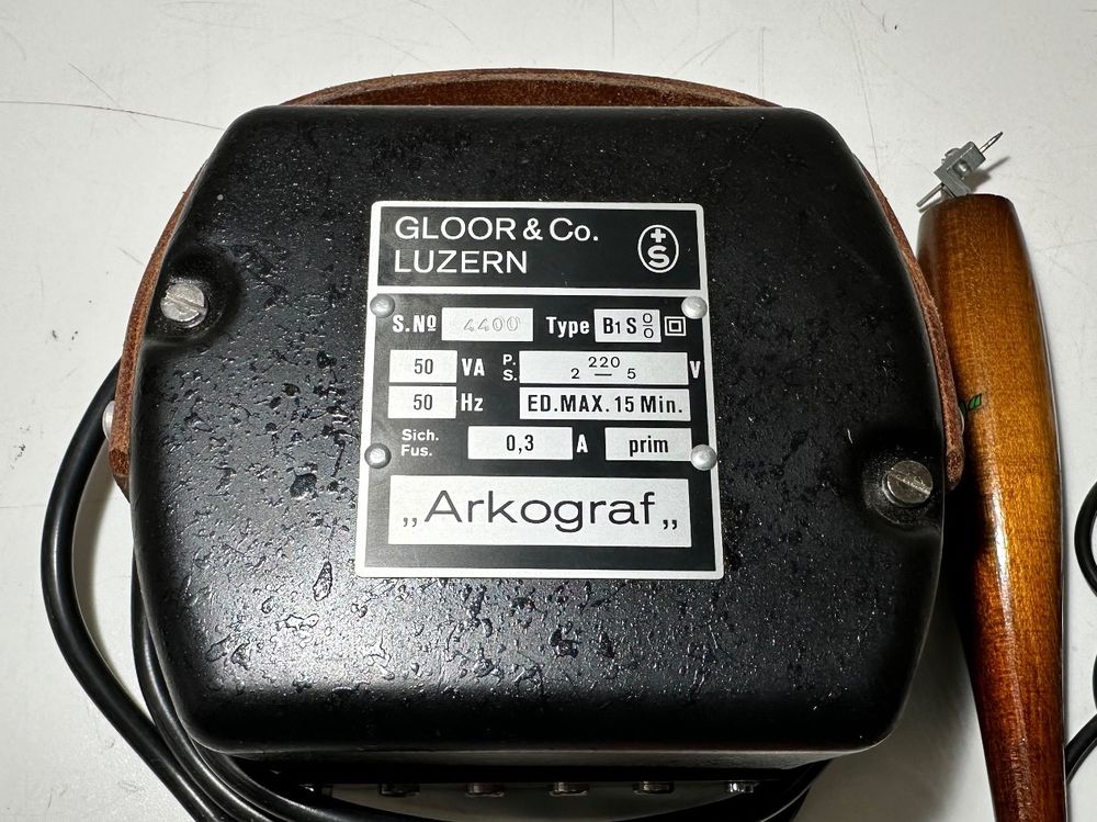 Arkograf Beschriftungsgerät Graviergerät | Kaufen auf Ricardo