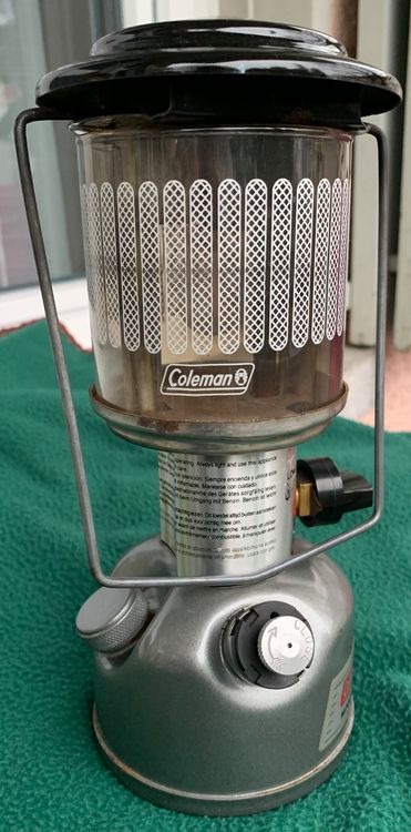 Benzinlampe Coleman Laterne Model 226 Benzinvergaserlampe | Kaufen auf ...