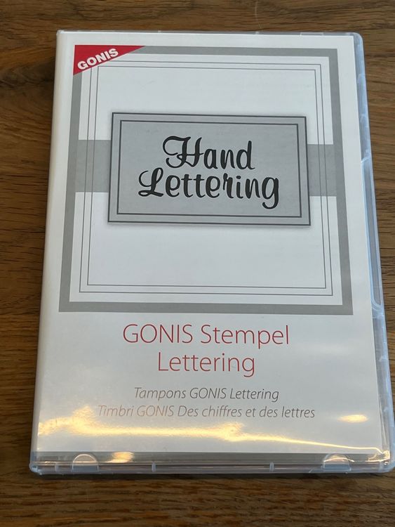 GONiS Stempel Lettering | Kaufen auf Ricardo
