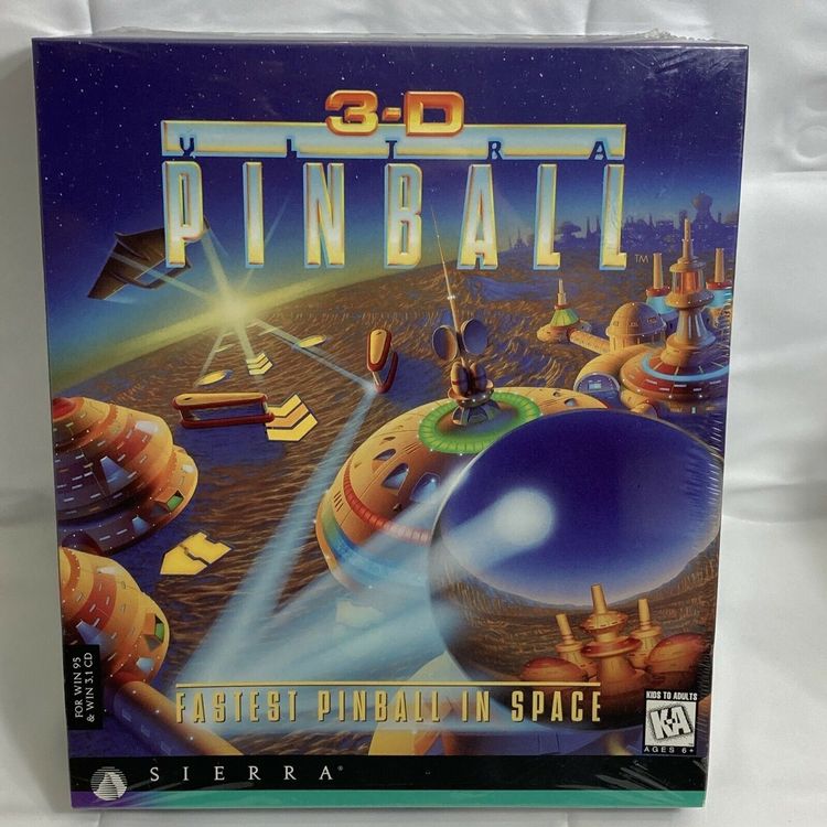 3D Ultra Pinball PC Game Big Box US Version (Neu und originalverpackt ...