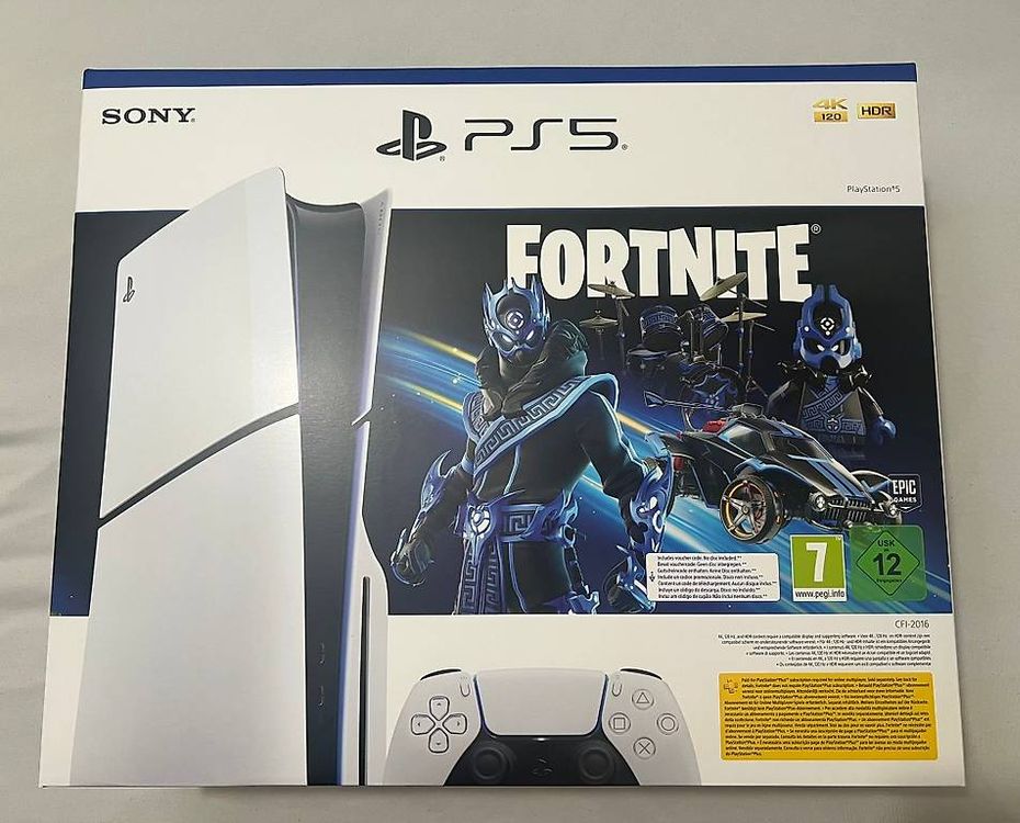SONY PlayStation 5 Disc Edition - Fortnite CobaltStar Bundle (Neu und ...