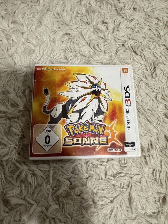 Pokemon Sonne - Nintendo 3DS - Top Zustand! Sofortspiel (Gebraucht) in ...
