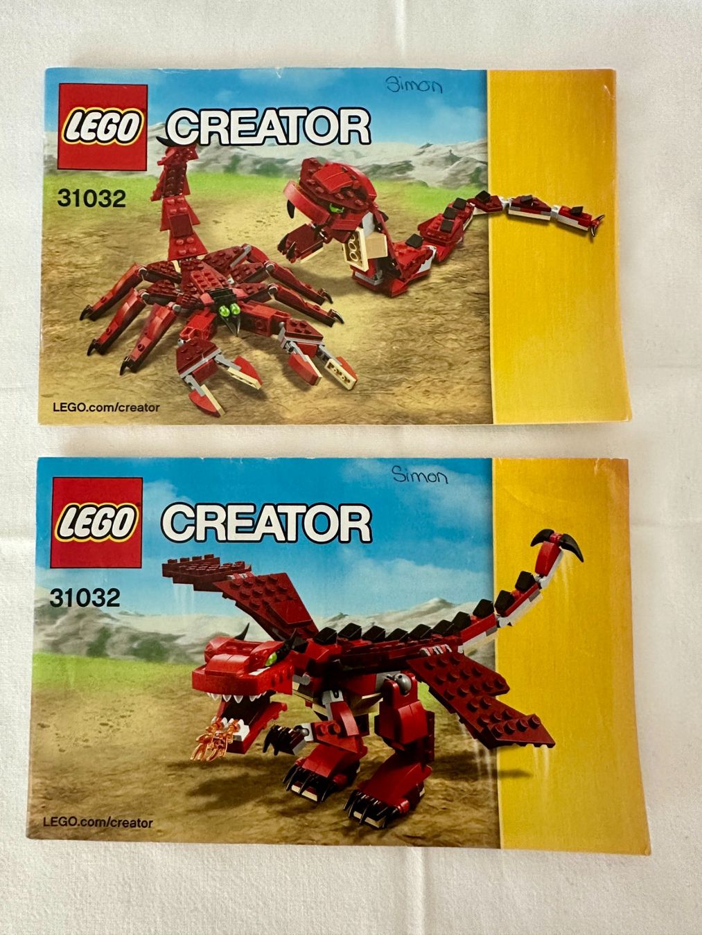 Lego 31032 Creator 3in1 «rote Kreaturen» - 221 Teile (Gebraucht) in ...
