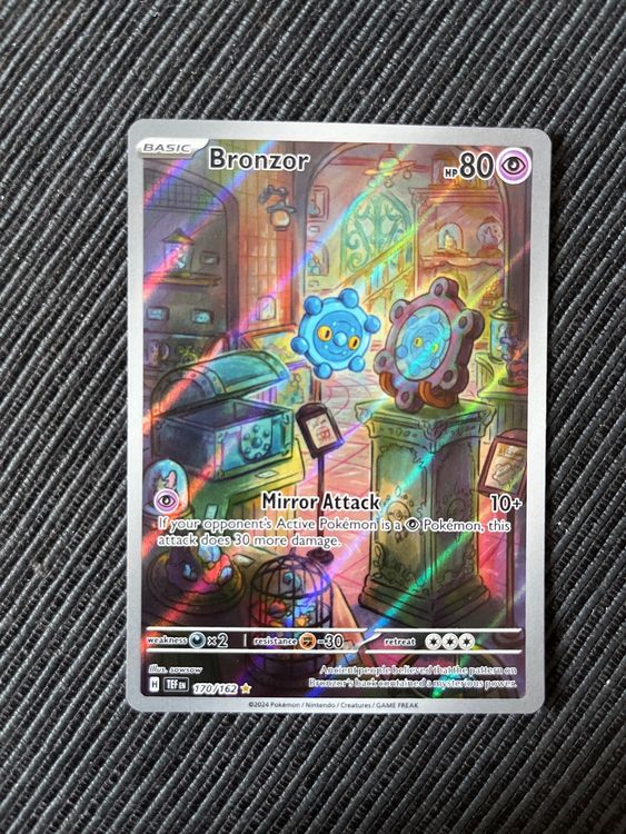 Pokemon Bronzor Art Rare Temporal Forces englisch | Kaufen auf Ricardo