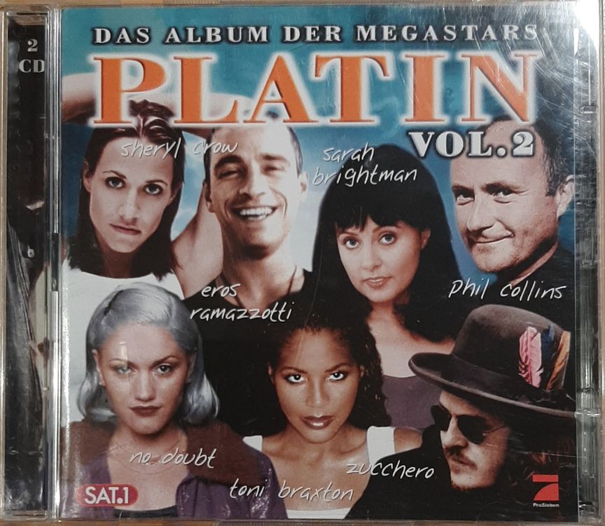 Platin Vol.2 - Album der Megastars, 2CD Hit Sampler 1997 | Kaufen auf ...