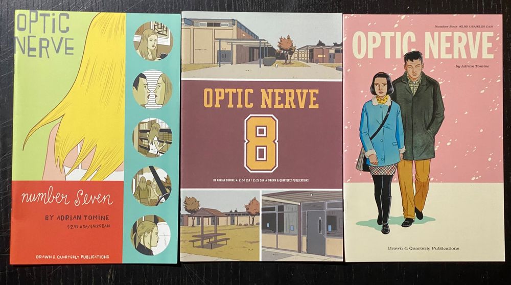 OPTIC NERVE /by Adrian Tomine /Nr. 4, 7 and 8 (Gebraucht) in Zuerich ...
