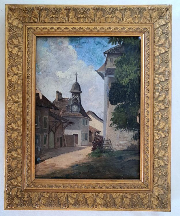 Huile sur toile, tableau antique (D'occasion) à montreux pour CHF 14 ...