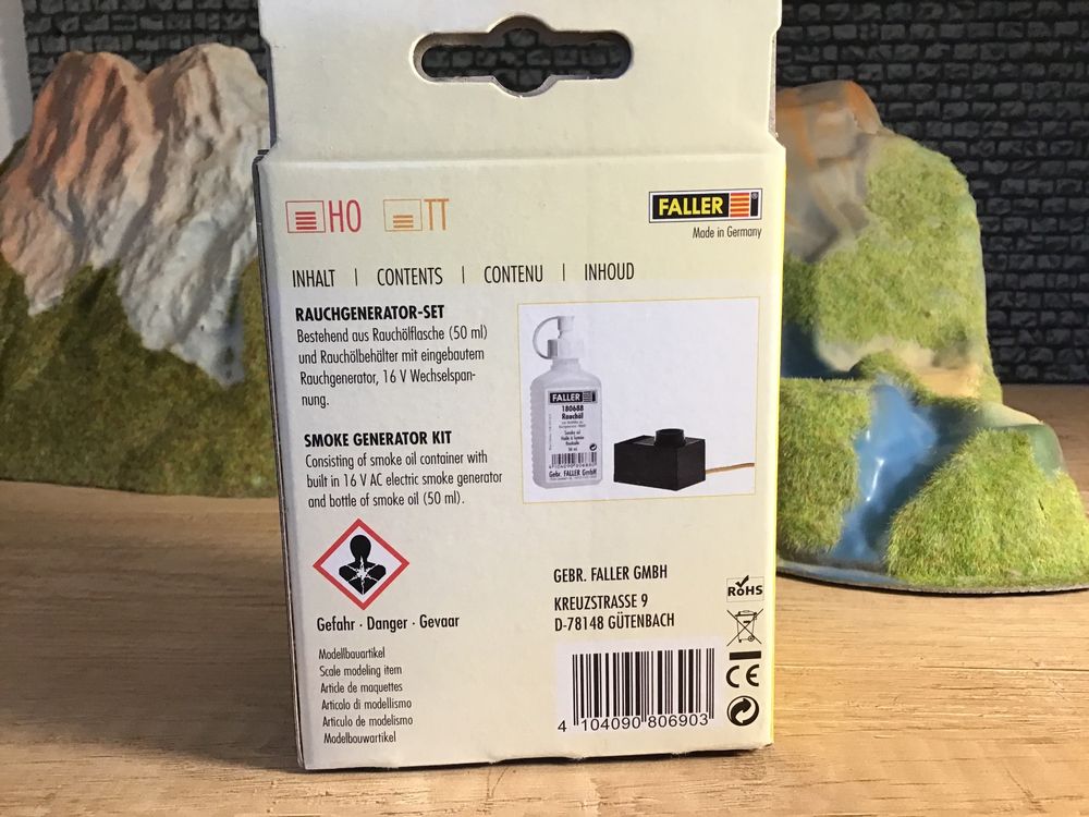 Modelleisenbahn Zubehör Faller Rauchgenerator Set Spur H0 (Neu und ...