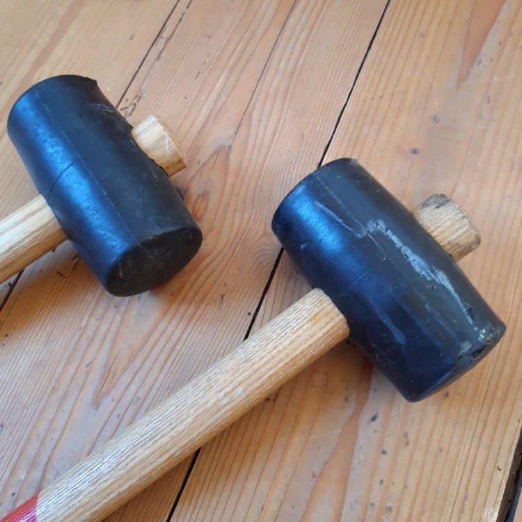 Hammer für Heringe, Gummihammer für Camping & Zelten (Gebraucht) in Egg ...