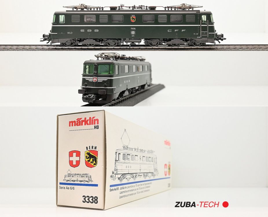 Märklin 3338 Ae 6/6 Bern der SBB, H0 WS Analog, mit OVP (Gebraucht) in St. Gallen für CHF 27 ...
