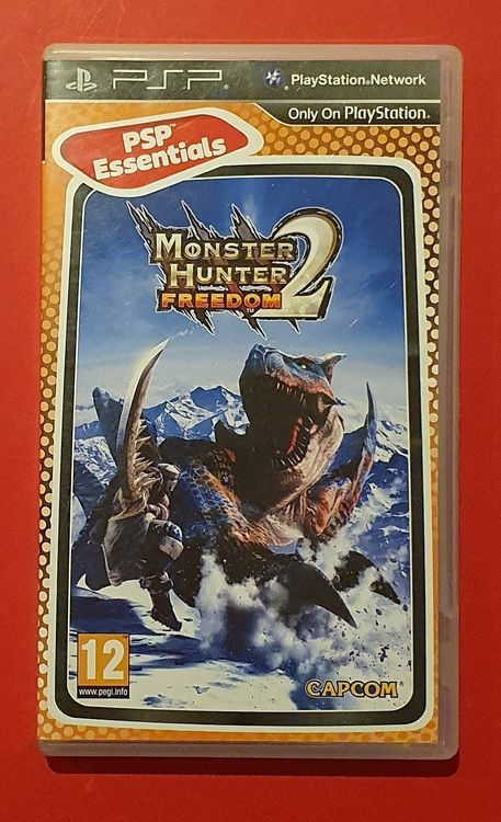 Sony Playstation Portable Game (PSP) Monster Hunter Freedom (Gebraucht ...
