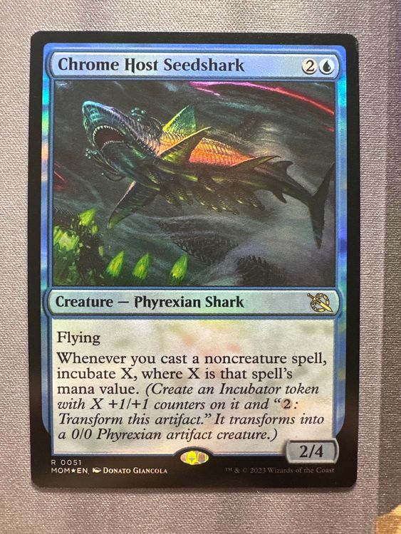 Chrome Host Seedshark FOIL 0051 MOM (Neu (gemäss Beschreibung)) in ...