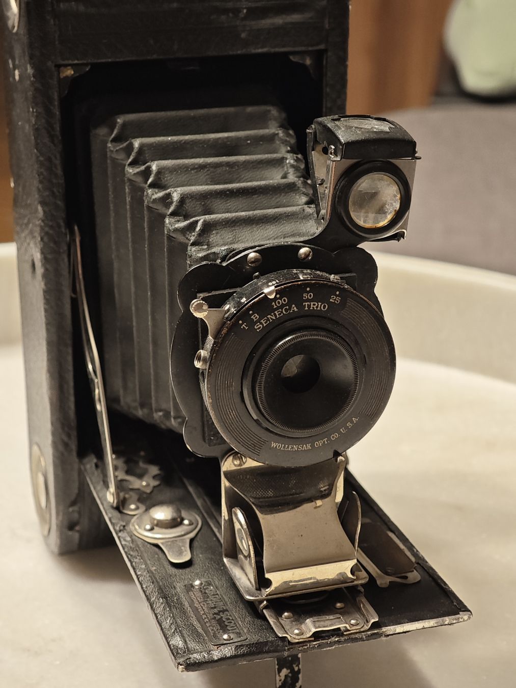 Vintage Seneca Folding Scout Camera,Wollensak Opt. U.S.A (Gebraucht) in ...